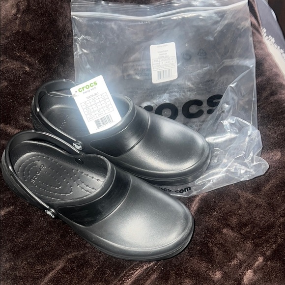 CROCS | Shoes | Crocs Mercy Work In Black | Poshmark